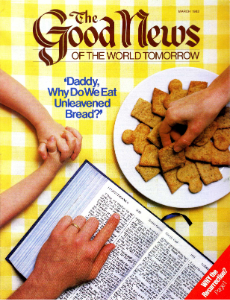 The Good News Magazine 1980-1986 - Church Of God Little Flock