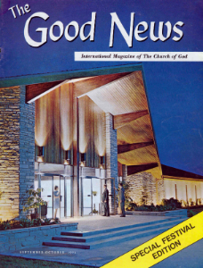 The Good News Magazine 1970-1979 - Church Of God Little Flock